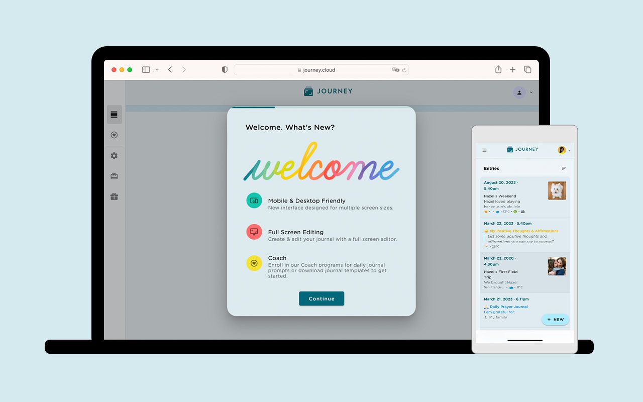 Journey Web Updates - Updated Designs And Interface Revamp Journey Web Updates - Updated Designs And Interface Revamp