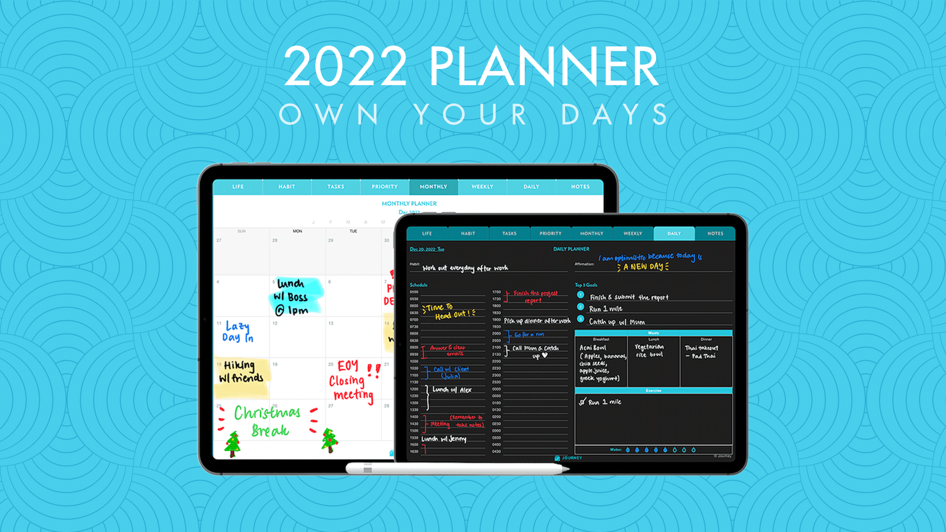 Make Planning Fun With The Journey Digital Planner 2022!
