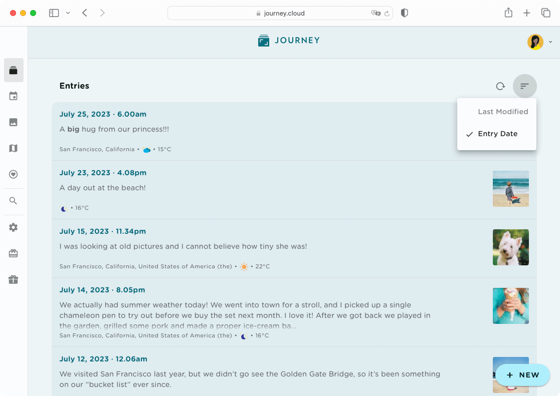 Introducing Journey Cloud Sync: On-demand Sync Built Into Your Journal