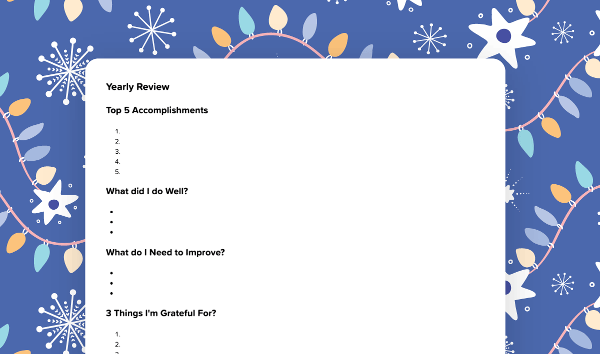 End-Of-Year Journaling Prompts To Inspire Reflections